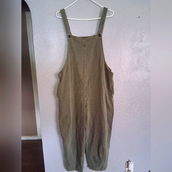 bohme | Pants & Jumpsuits | Bohme Olive Green Overalls Size Oversized ...